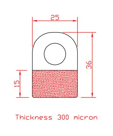 Hang Tabs | Small Hole Hang Tabs | Affixit.co.uk